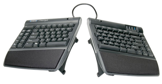 This split keyboard may be the biggest thing since your standing desk